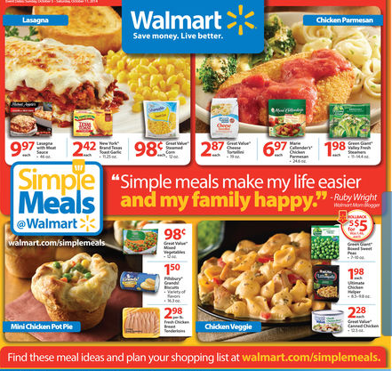 Walmart Simple Recipes Simple Meals - WeeklyAds2
