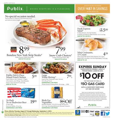 Publix Weekly Ad Preview Aug 27 - Sep 1 2015 - WeeklyAds2