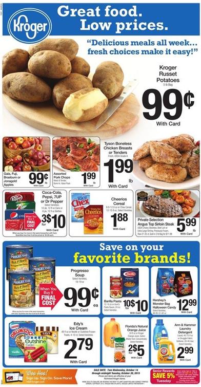 Kroger Weekly Ad Preview Oct 14 2015 - WeeklyAds2