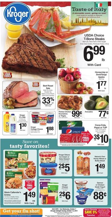 Kroger Weekly Ad Preview Oct 7 2015 - WeeklyAds2