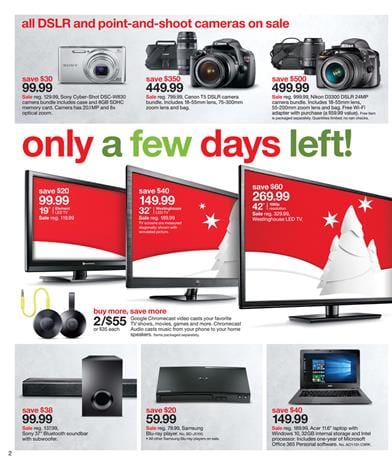 Target Electronic Sale and TVs Merry Christmas - WeeklyAds2