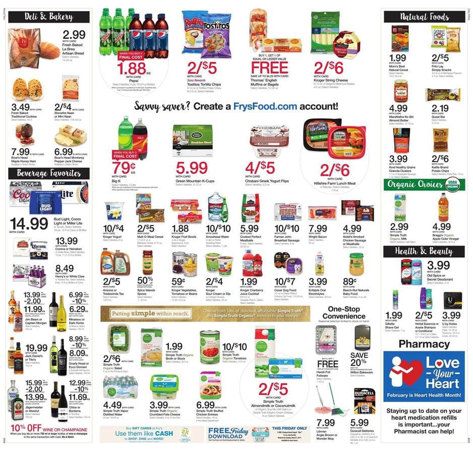 Grocery Fry's Ad Feb 15 - 21 2017 - WeeklyAds2