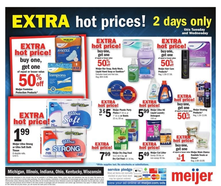 Meijer 2 Day Sale Ad Mar 21 - 22 2017 - WeeklyAds2