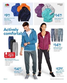Walmart Ad Clothing Deals Sep 29 - Oct 14 2017 - WeeklyAds2