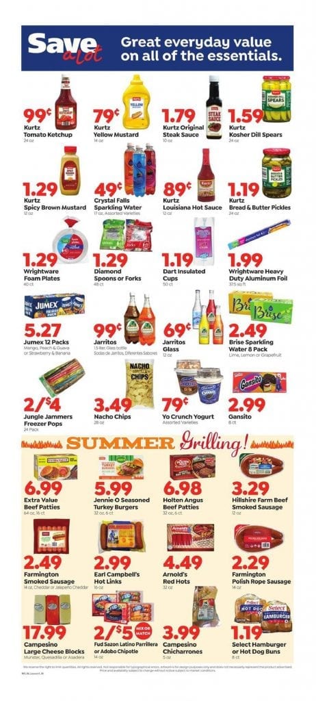 Save A Lot Weekly Ad Grocery Sale Jun 12 - 18, 2019 - WeeklyAds2