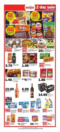 Meijer 2-Day Sale Halloween Candies Oct 25 - 26, 2019 - WeeklyAds2