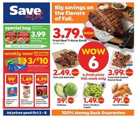 Save A Lot Weekly Ad Meat Sale Oct 2 - 8, 2019 - WeeklyAds2