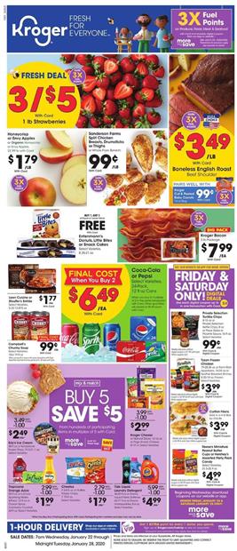 Kroger Mix and Match Sale Jan 22 - 28, 2020 - WeeklyAds2