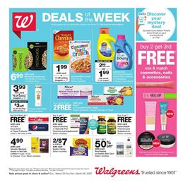 Walgreens Weekly Ad Sale Mar 22 - 28, 2020 - WeeklyAds2