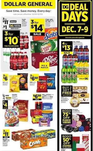 Dollar General Deal Days Dec 7 - 9, 2023 - WeeklyAds2