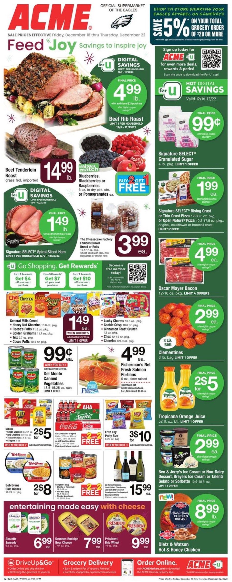 Acme Weekly Ad Holiday Dec 16 - 22, 2022 | WeeklyAds2