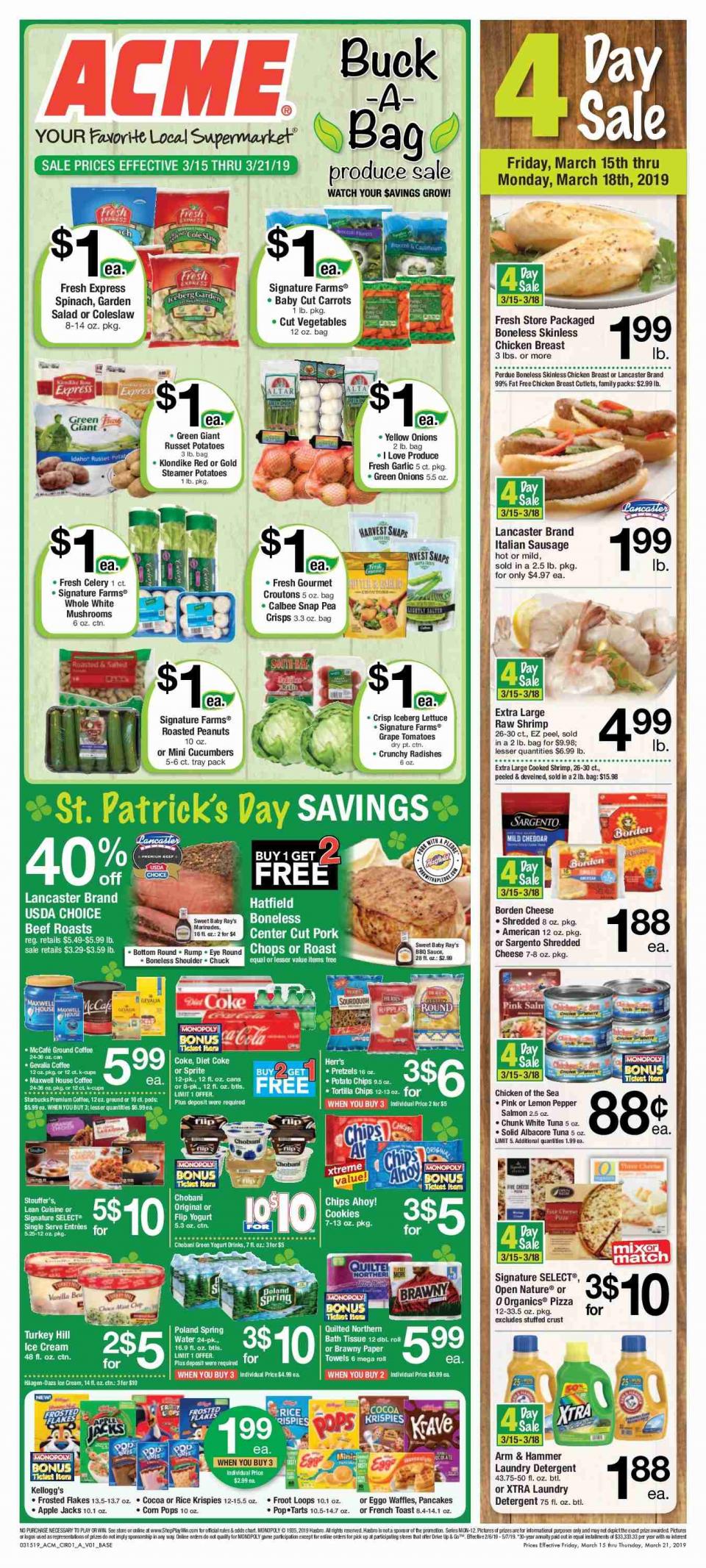 Acme Weekly Ad Mar 15 - 21, 2019 | WeeklyAds2
