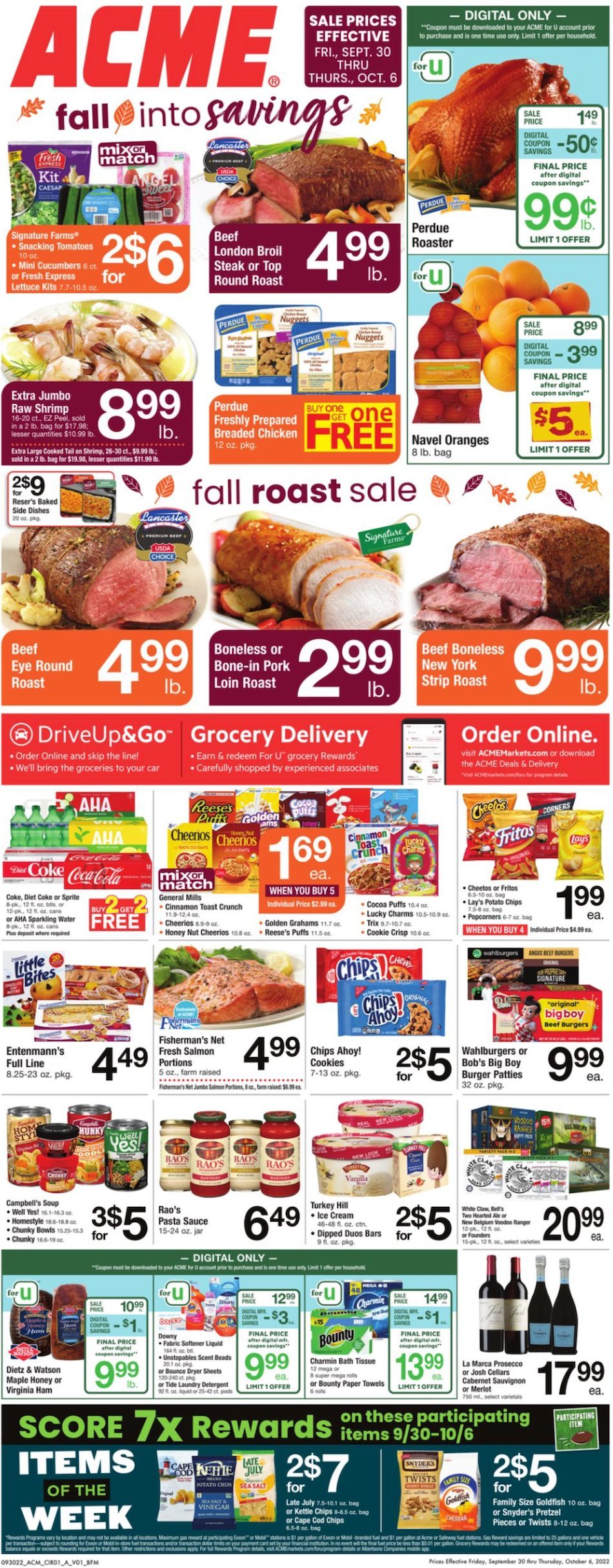 Acme Weekly Ad Sep 30 - Oct 6, 2022 - WeeklyAds2