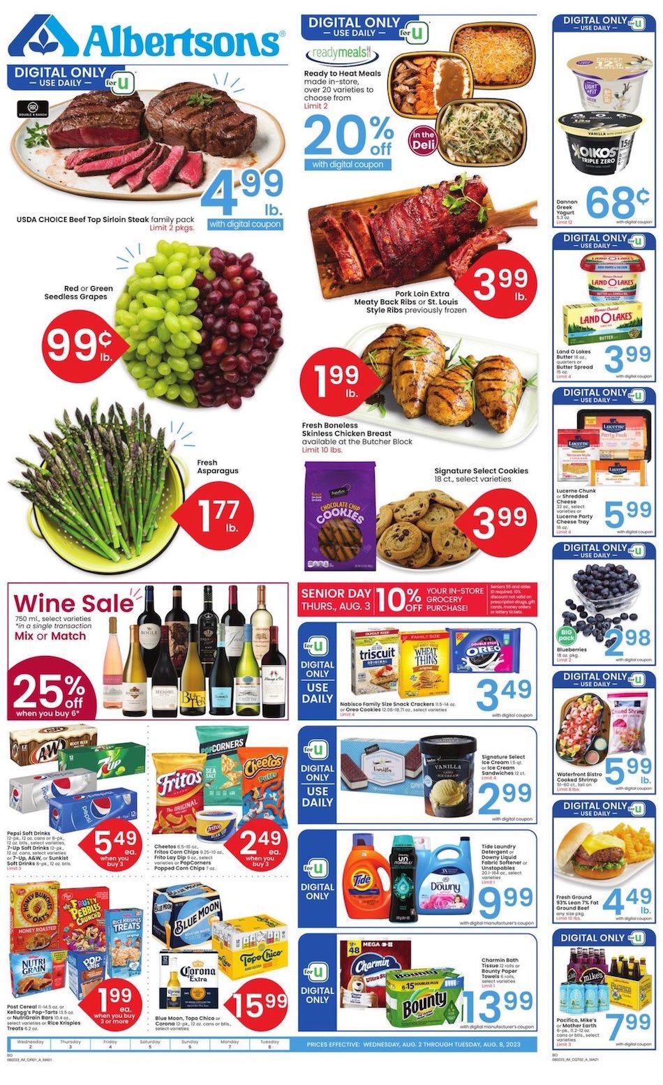 Albertsons Weekly Ad Aug 2 - 8, 2023 | WeeklyAds2