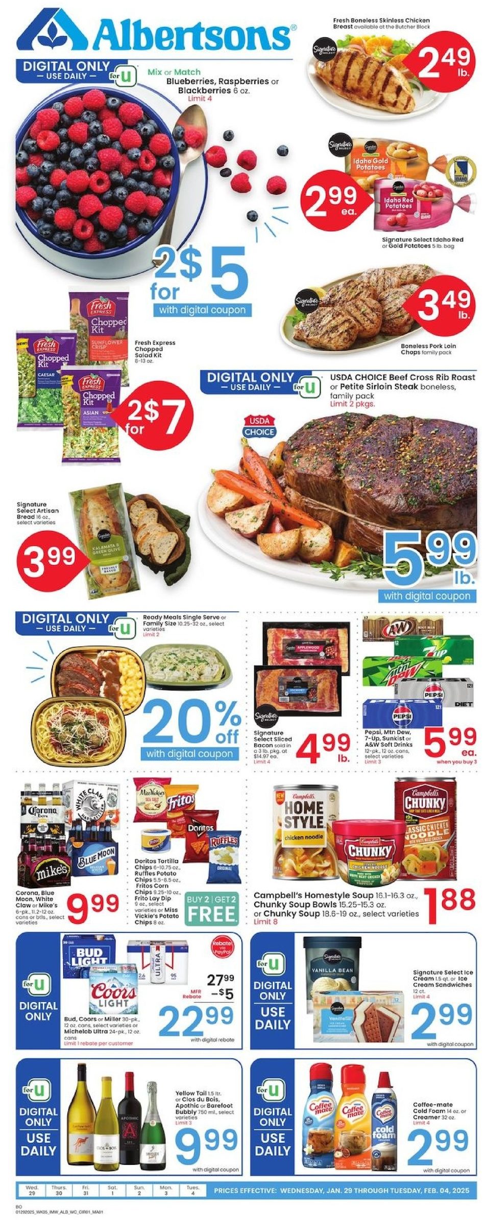 Albertsons Weekly Ad Jan 29 - Feb 4, 2025 | WeeklyAds2