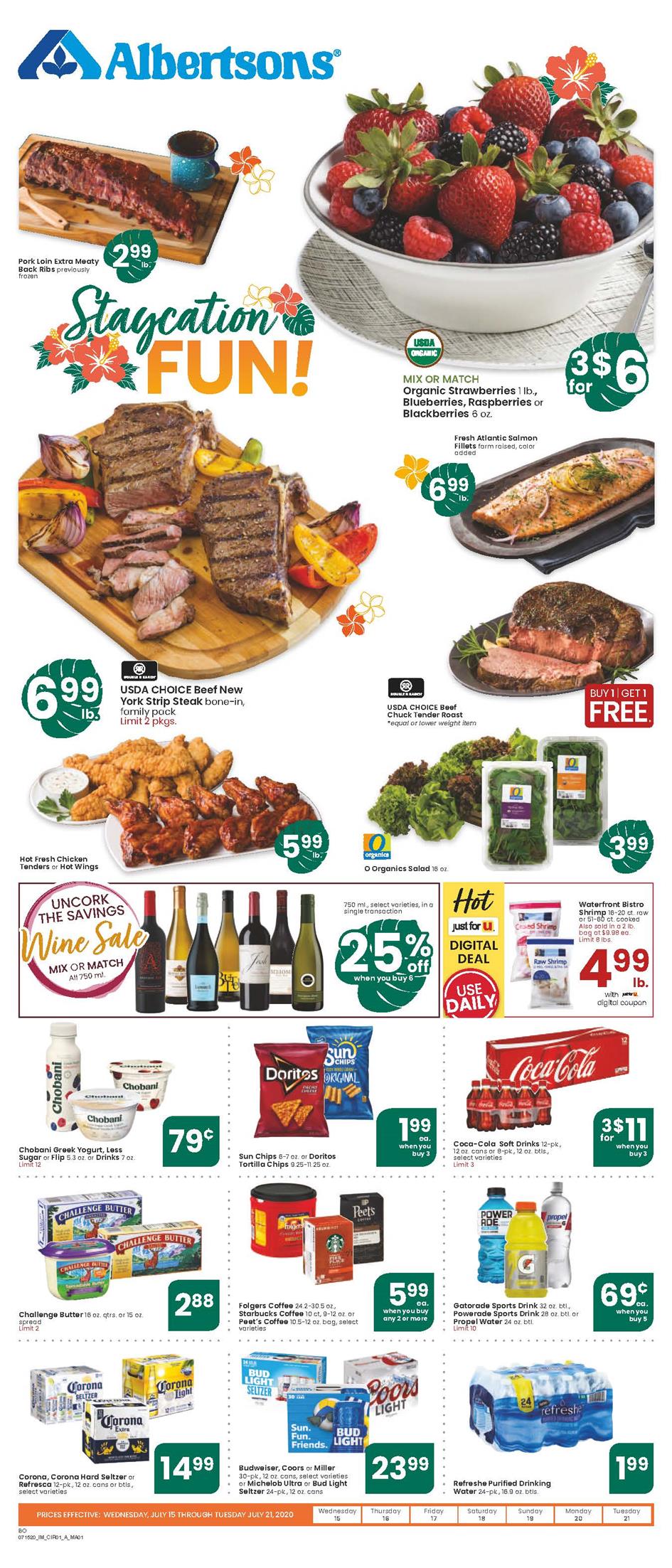 Albertsons Weekly Ad Jul 15 - 21, 2020 | WeeklyAds2