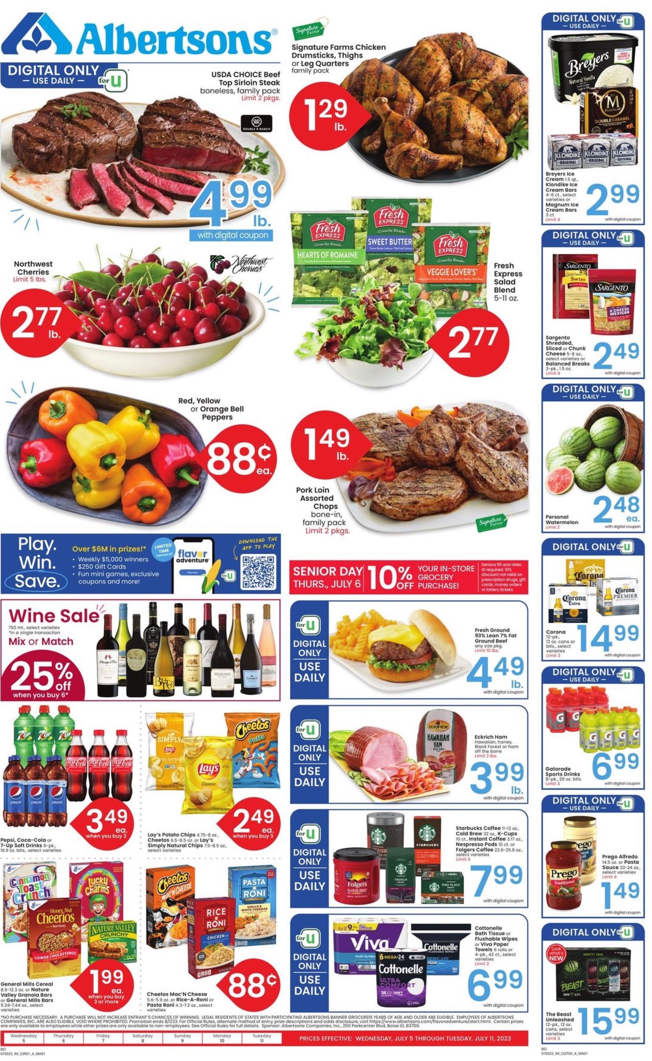 Albertsons Ad Deals Jul 5 - 11, 2023 | WeeklyAds2