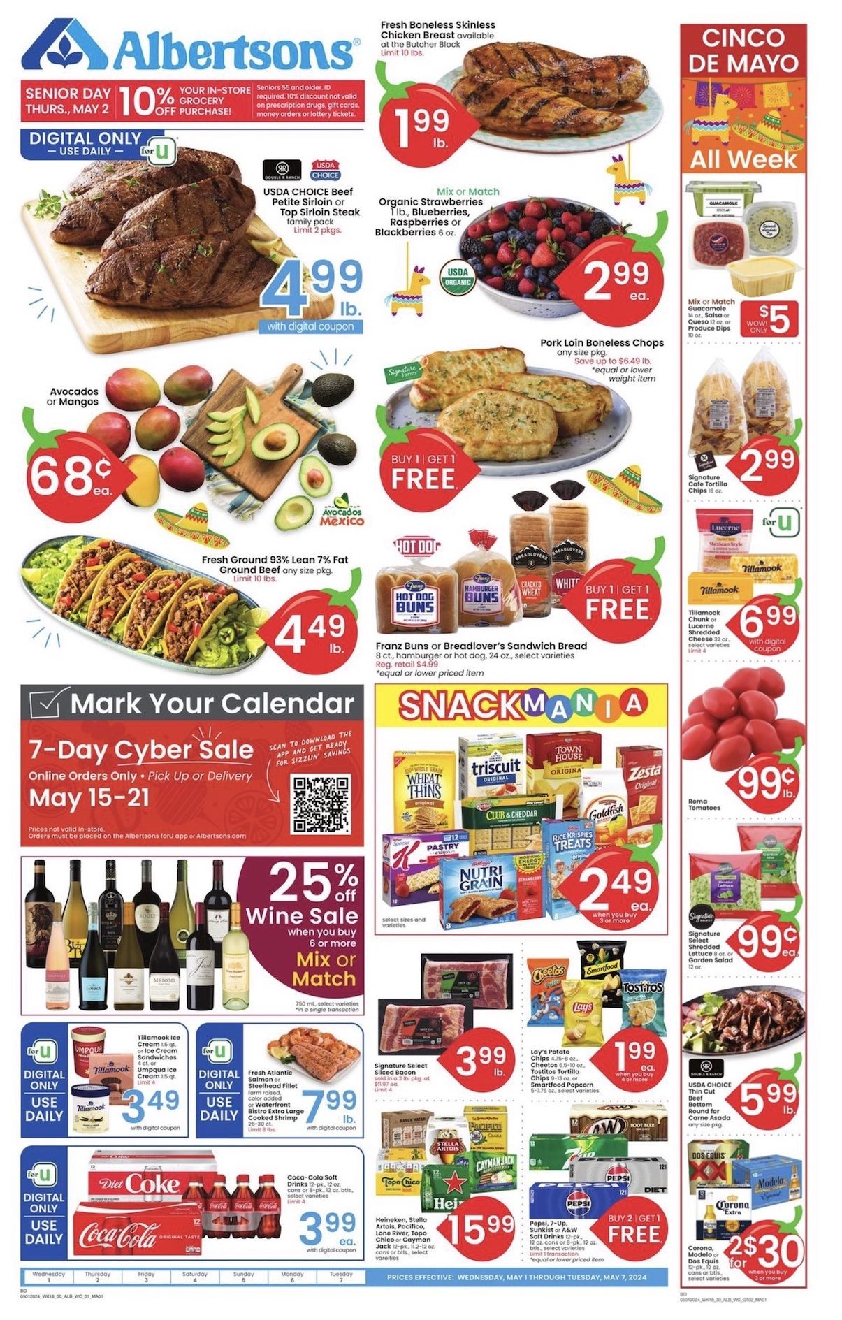 Albertsons Weekly Ad May 1 - 7, 2024 | WeeklyAds2