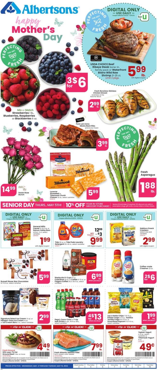 Albertsons Weekly Ad May 4 - 10, 2022 | WeeklyAds2