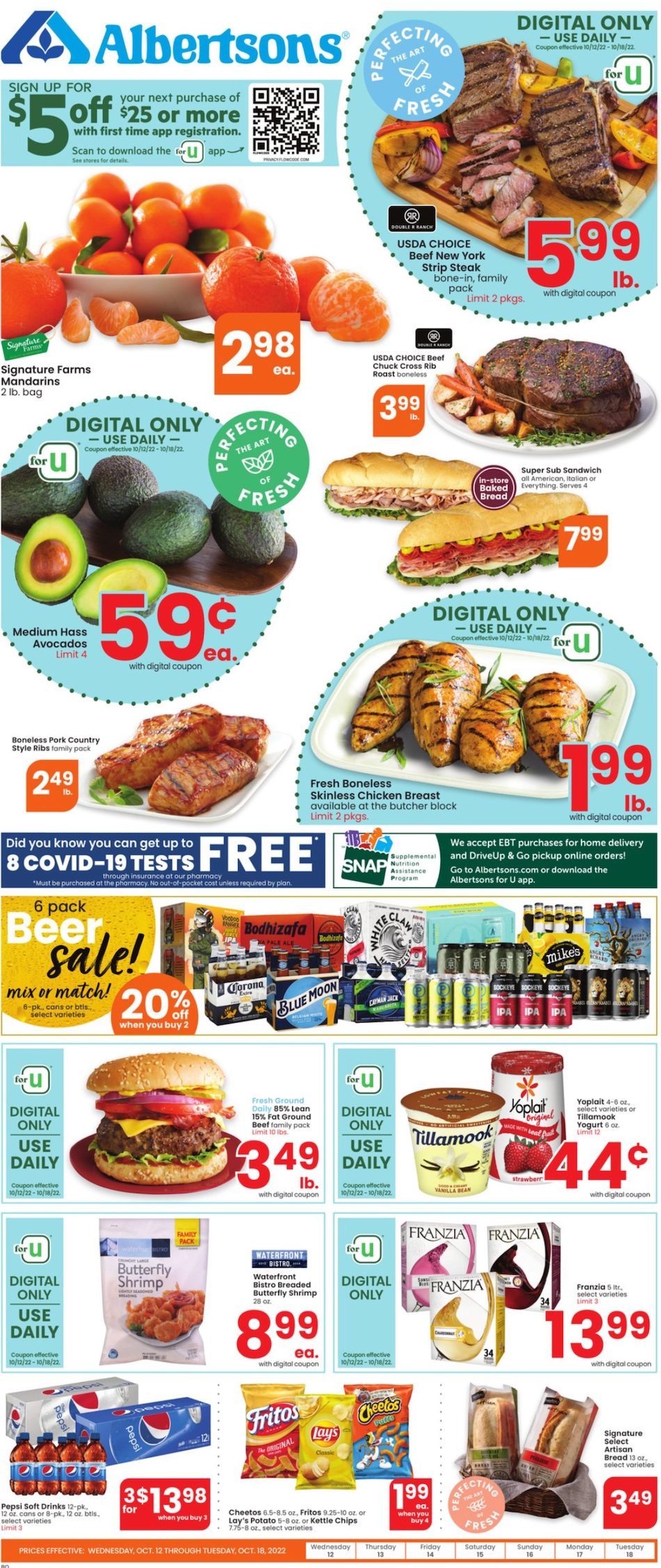Albertsons Weekly Ad Oct 12 - 18, 2022 | WeeklyAds2