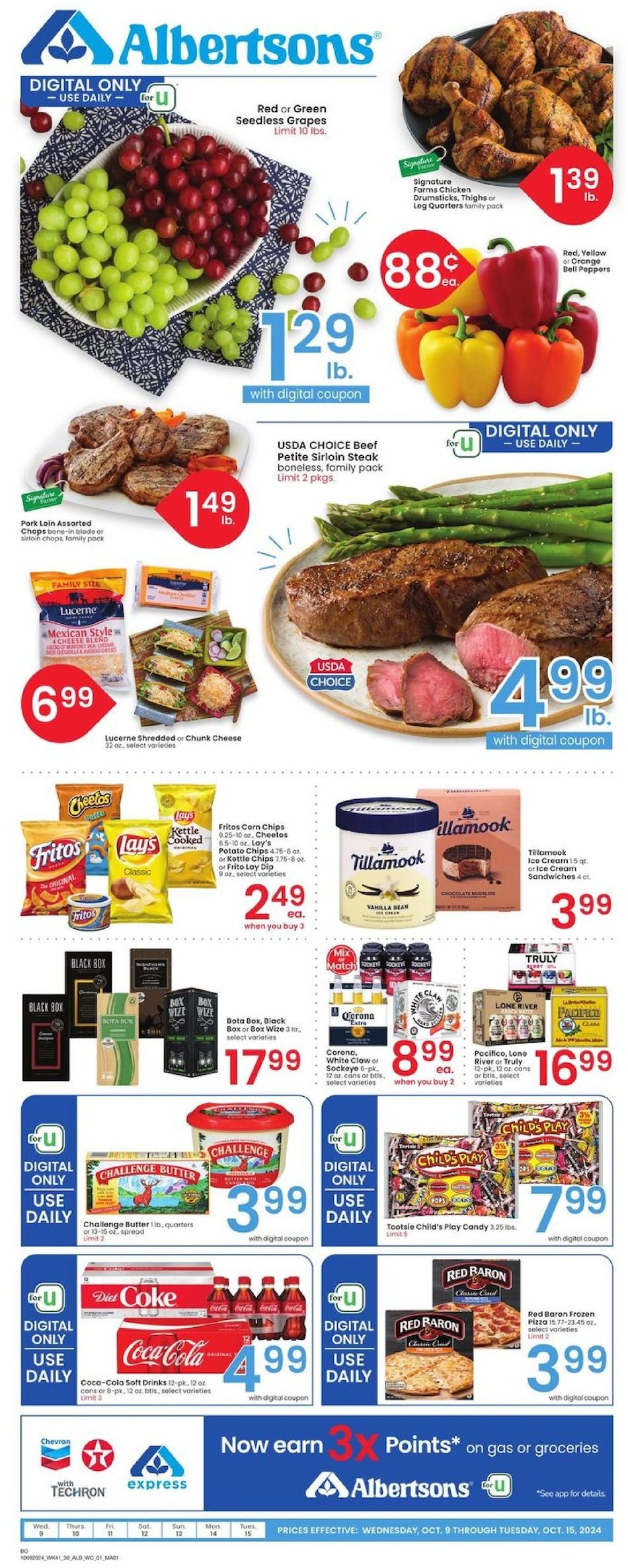Albertsons Weekly Ad Oct 9 - 15, 2024 | WeeklyAds2