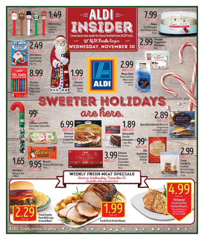 ALDI In Store Ad Holiday Deals Nov 30 2016 | WeeklyAds2