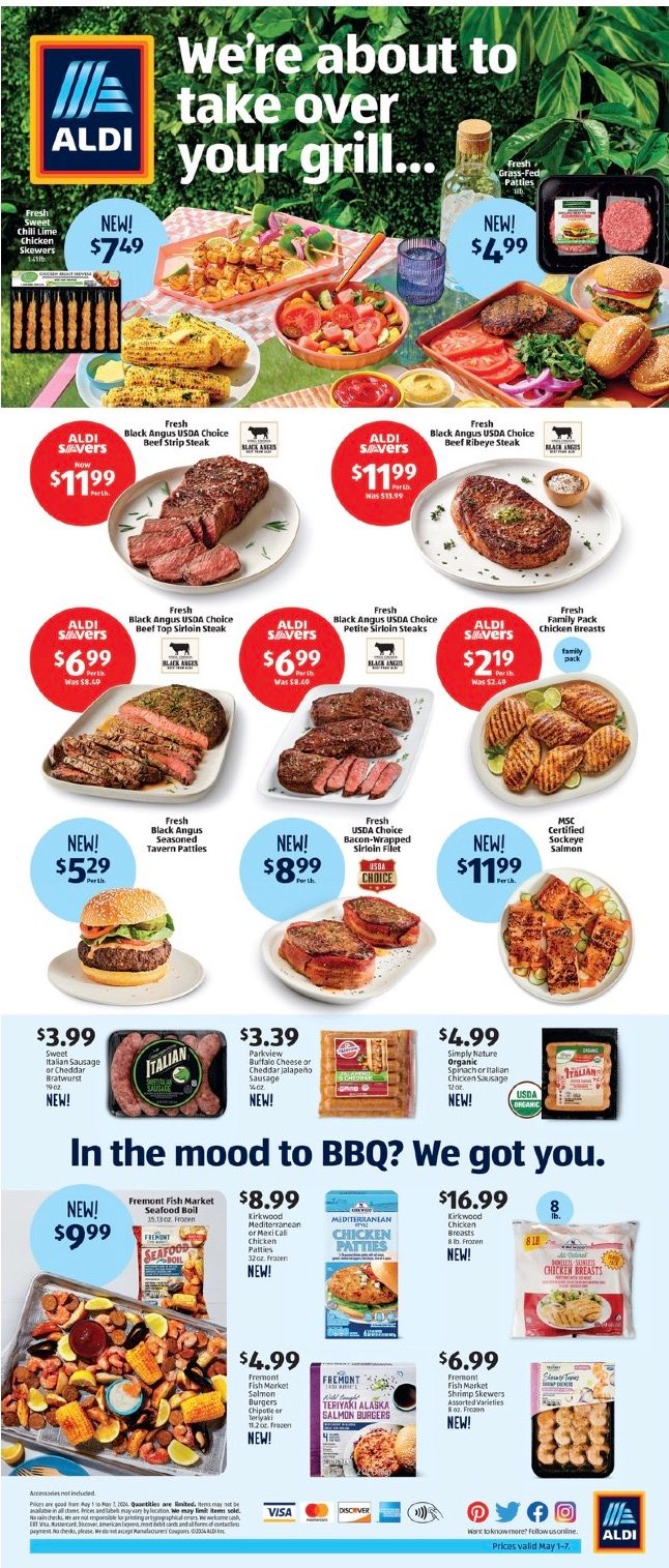 ALDI Seasonal Meat May 1 - 7, 2024 | WeeklyAds2