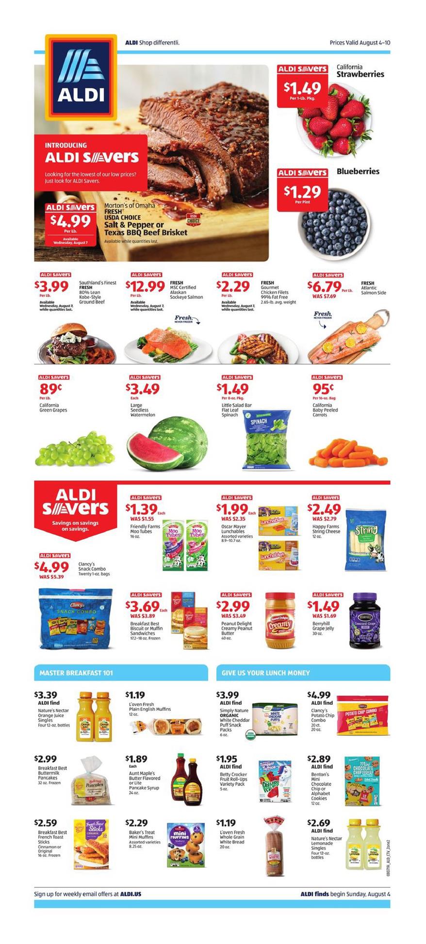 ALDI Weekly Ad Aug 4 - 10, 2019 | WeeklyAds2