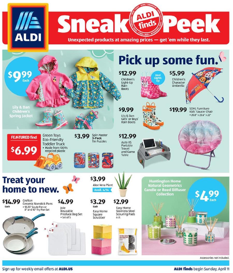 ALDI Weekly Ad Preview Apr 11 - 17, 2021 | WeeklyAds2