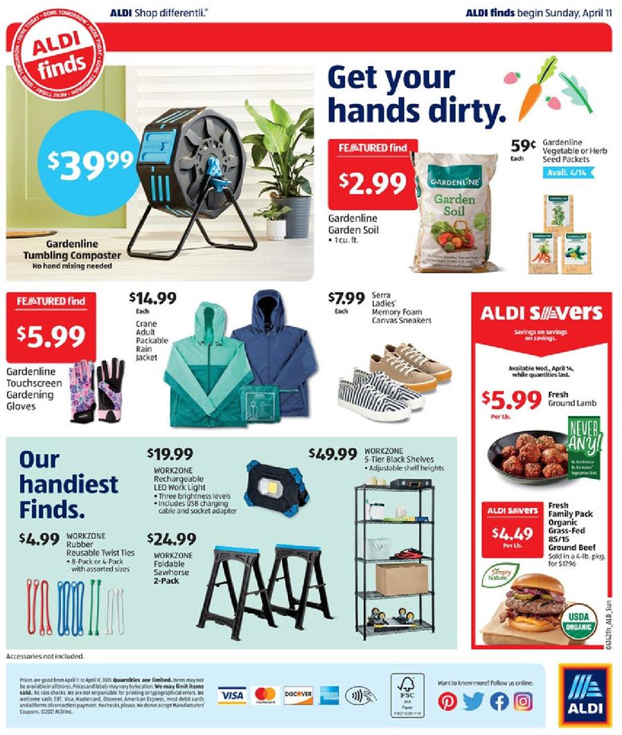 ALDI Weekly Ad Preview Apr 11 - 17, 2021 - WeeklyAds2