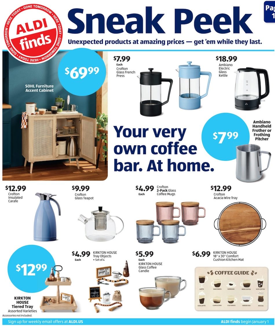 ALDI Weekly Ad Preview Jan 1 - 7, 2024 | WeeklyAds2