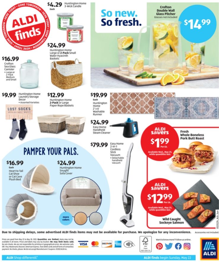 ALDI Weekly Ad Preview May 22 - 28, 2022 - WeeklyAds2