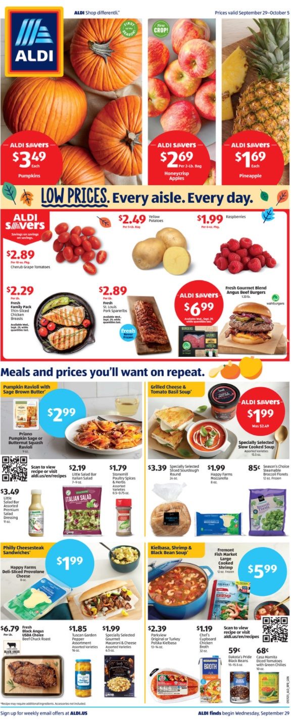 ALDI Weekly Ad Sep 29 - Oct 5, 2021 FL | WeeklyAds2