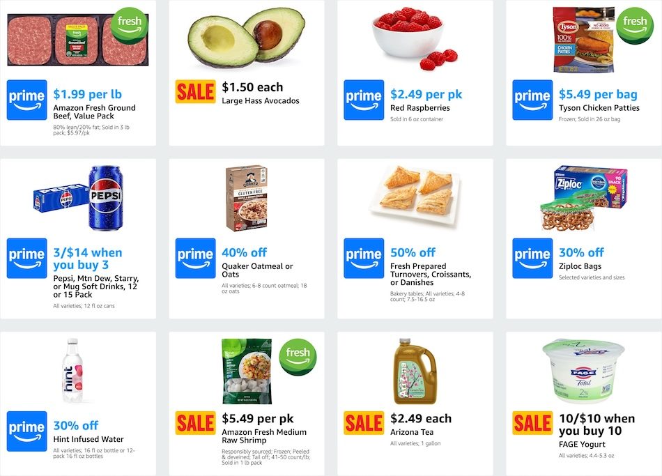 Amazon Fresh Weekly Ad Aug 21 - 27, 2024 | WeeklyAds2