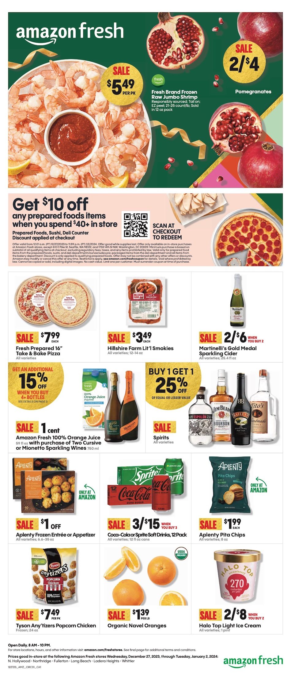 Amazon Fresh Weekly Ad - Jan 3 - 9, 2024 - WeeklyAds2