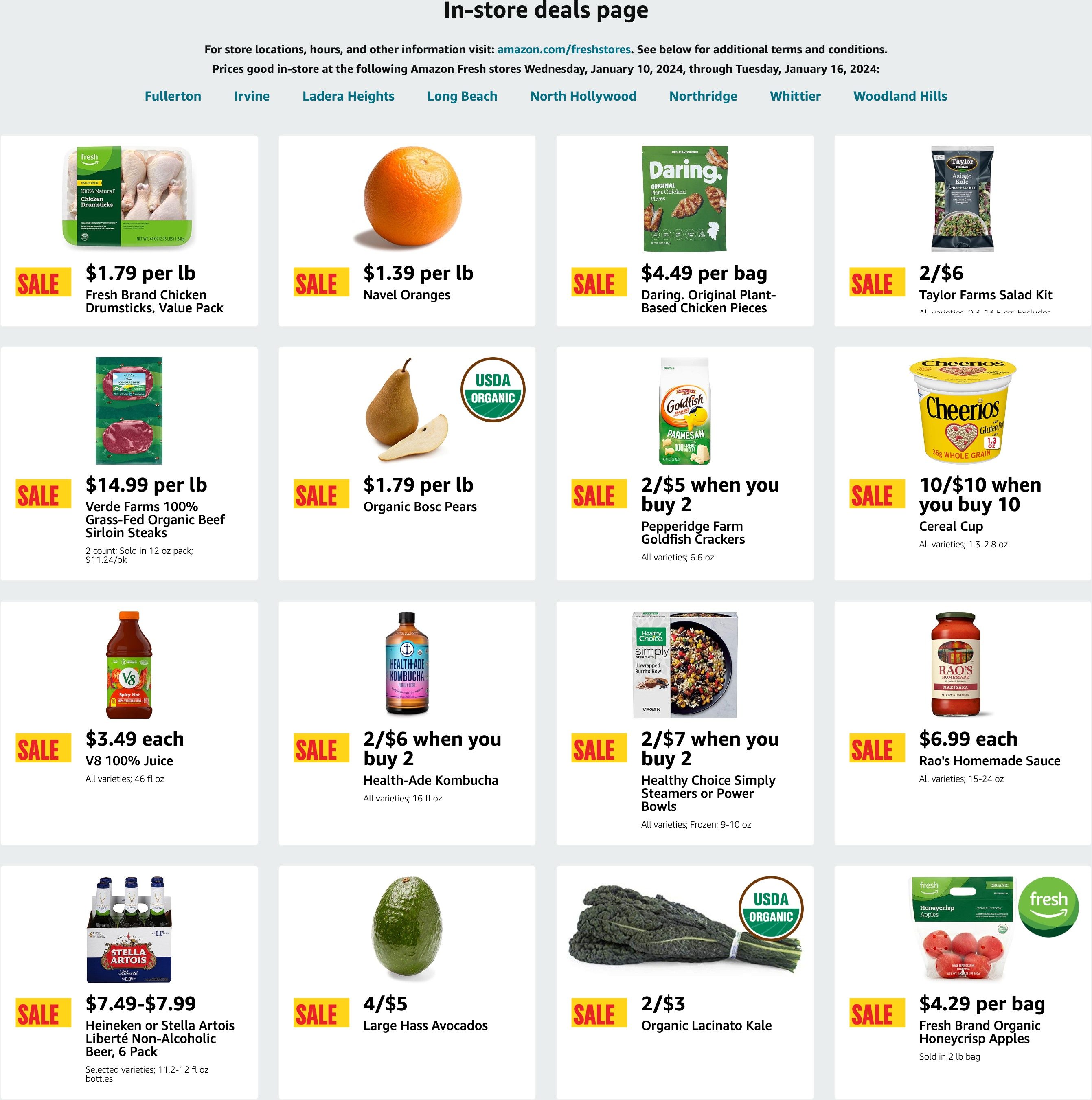 Amazon Fresh Weekly Ad Jan 10 - 16, 2024 | WeeklyAds2