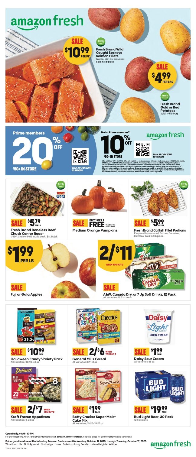 Amazon Fresh Weekly Ad Oct 11 - 17, 2023 | WeeklyAds2