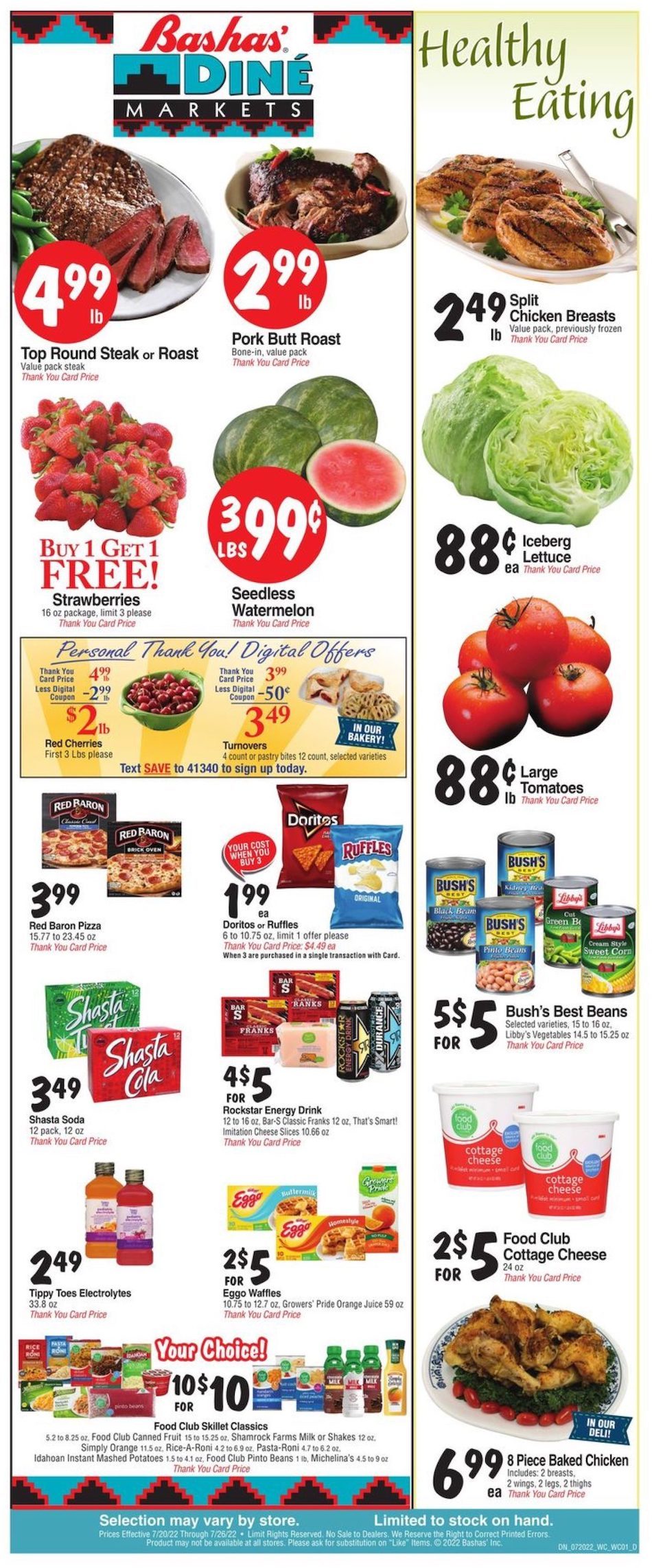 Bashas Weekly Ad Jul 20 - 26, 2022 | WeeklyAds2