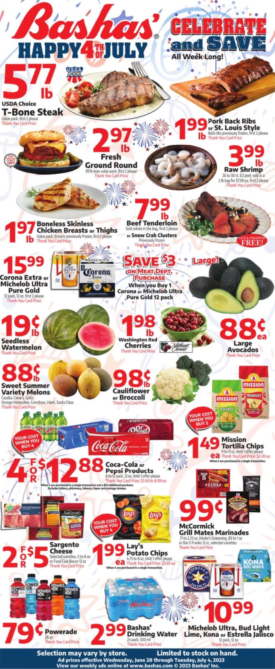 Bashas Weekly Ad 4th of July 2023 | WeeklyAds2