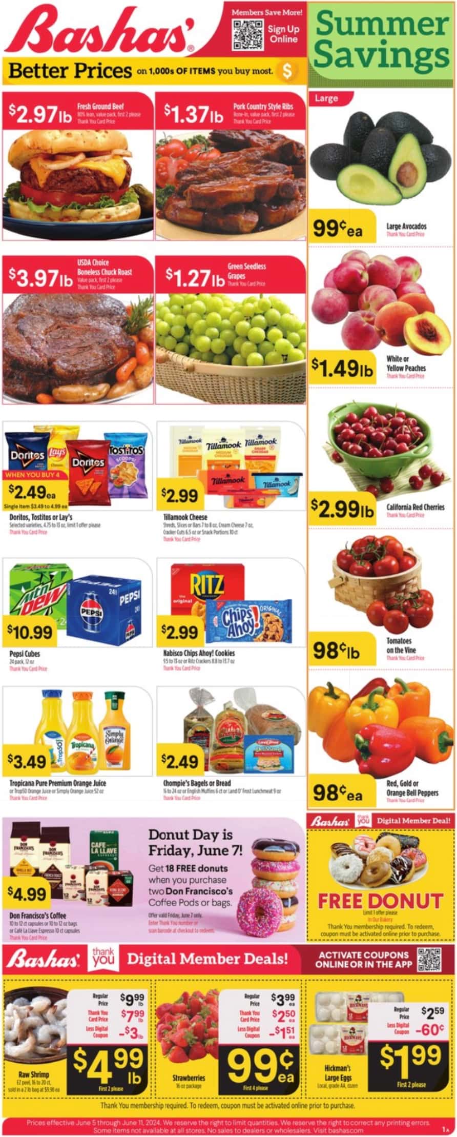 Bashas Weekly Ad Jun 5 - 11, 2024 | WeeklyAds2