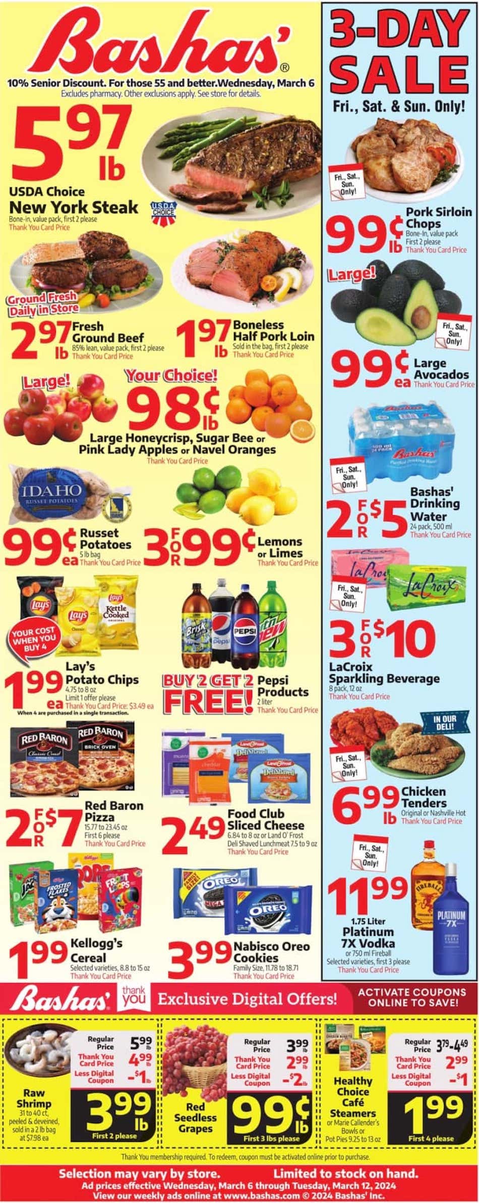 Bashas Weekly Ad Mar 6 - 12, 2024 | WeeklyAds2