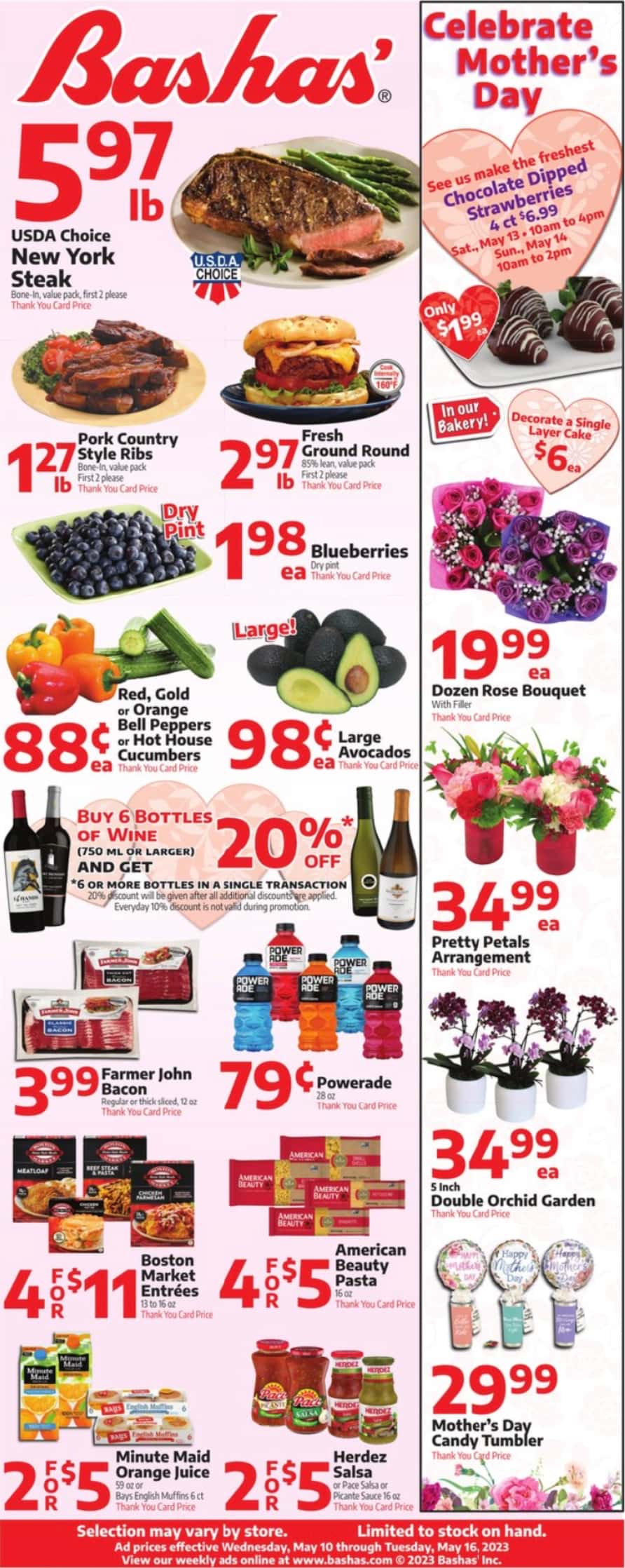 Bashas Weekly Ad Sale May 10 - 16, 2023 | WeeklyAds2