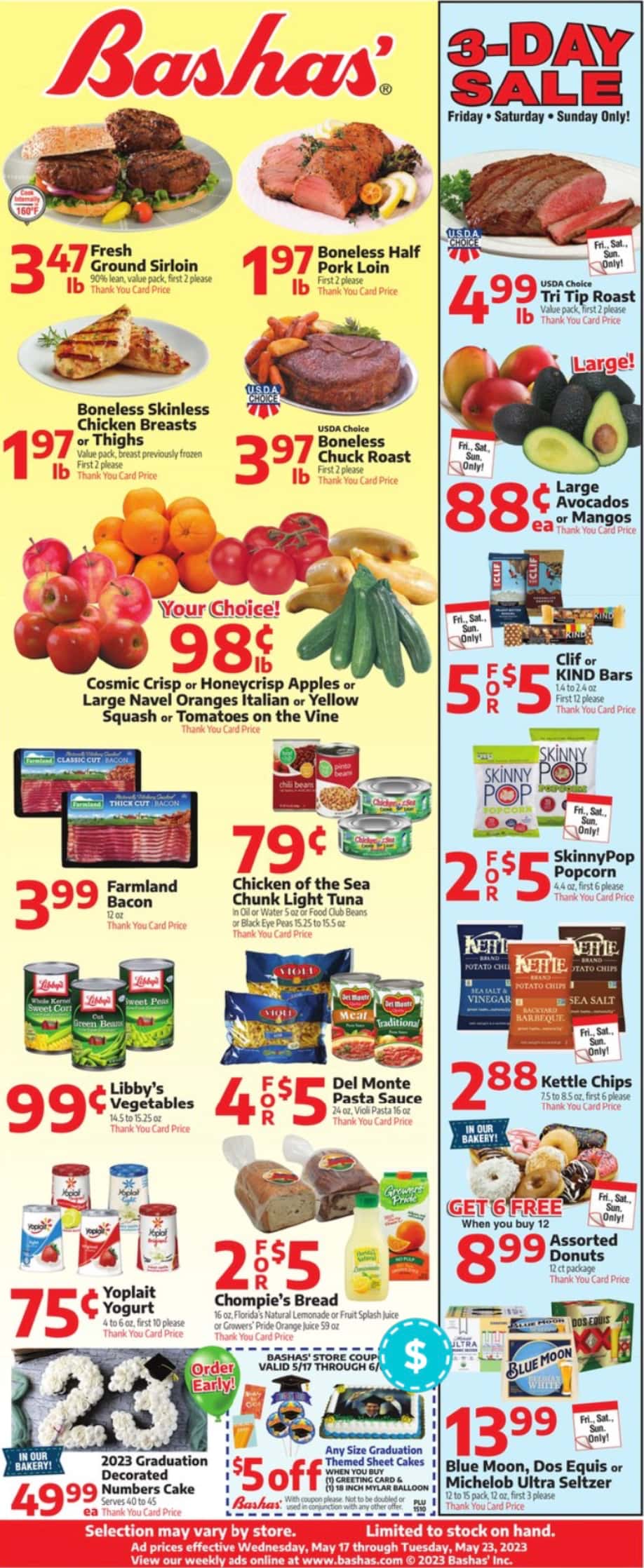 Bashas Weekly Ad Sale May 17 - 23, 2023 | WeeklyAds2