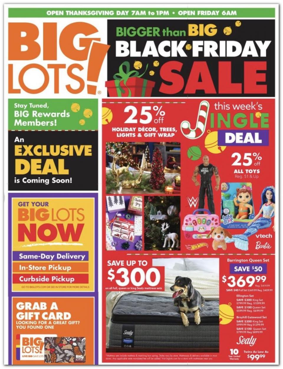 Big Lots Black Friday Ad 2020 | WeeklyAds2
