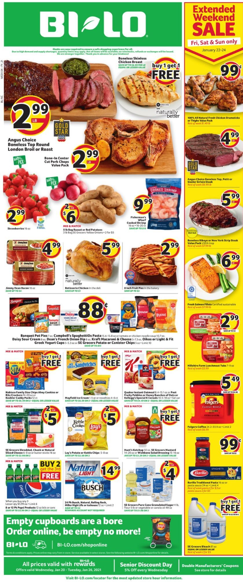 Bilo Weekly Ad Jan 20 - 26, 2021 - WeeklyAds2