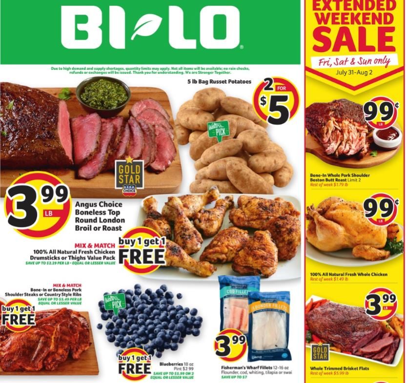 Bilo Weekly Ad Jul 29 - Aug 4, 2020 | WeeklyAds2