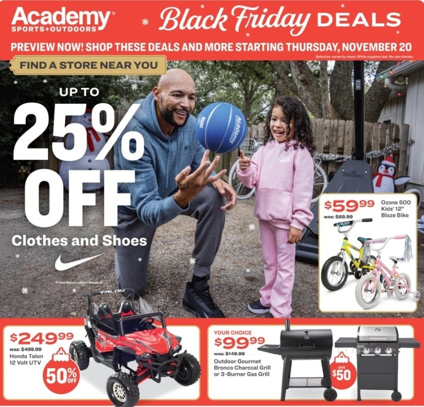 Academy Black Friday 2025 | WeeklyAds2