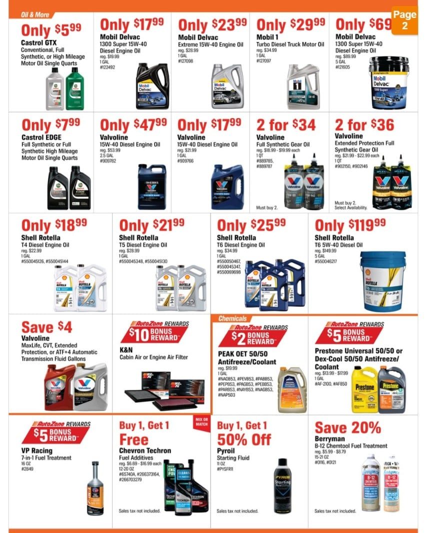 AutoZone Black Friday 2025 | WeeklyAds2