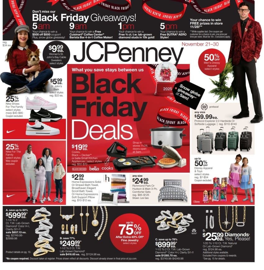 JCPenney Black Friday 2025 NEW! | WeeklyAds2