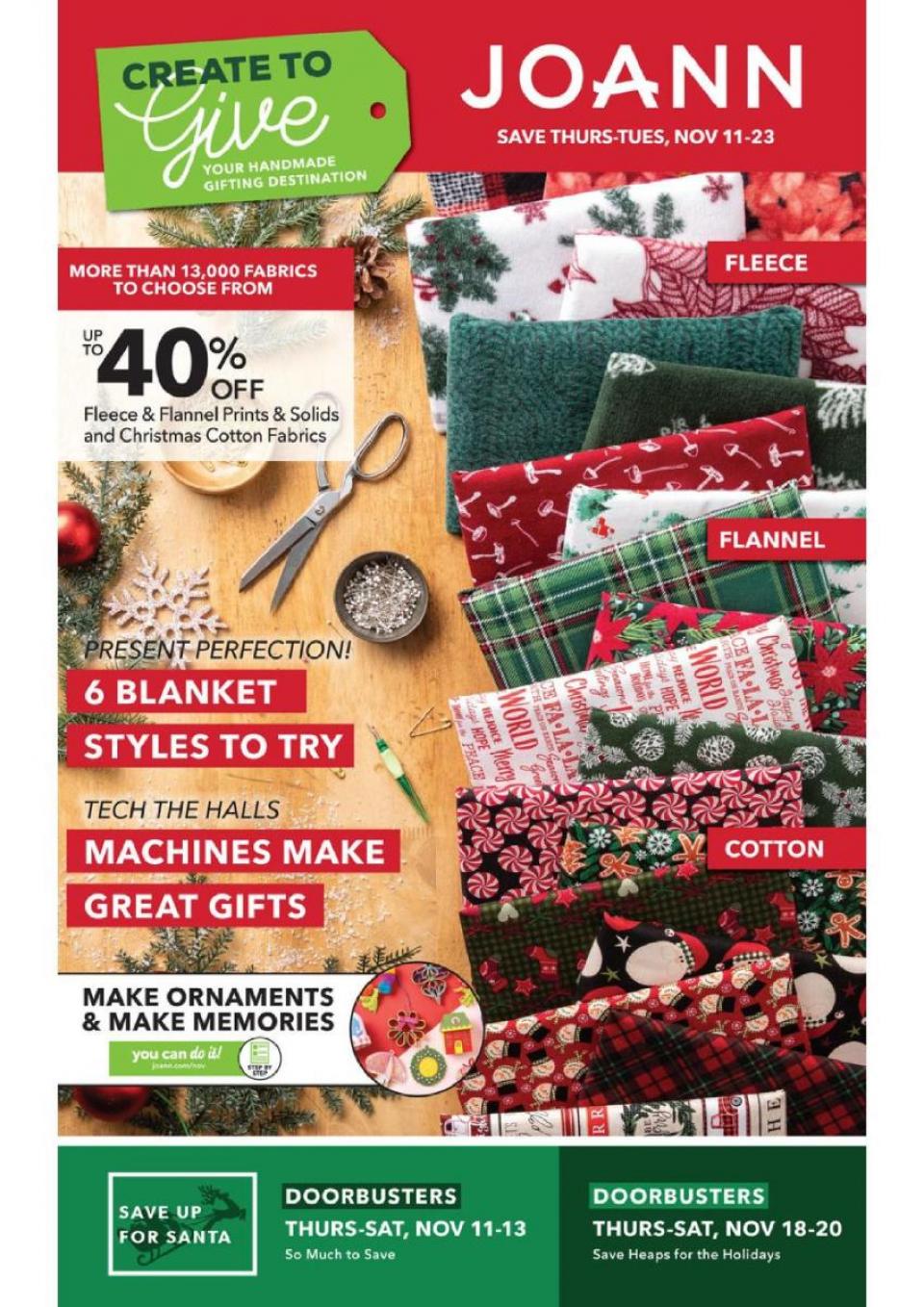 Joann Fabrics Pre-Black Friday Ad 2021 | WeeklyAds2